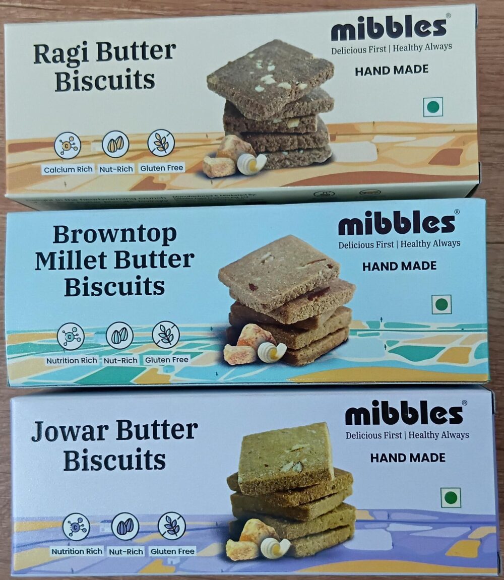 Biscuits Combo - Delicious Millet Biscuits Online | Mibbles